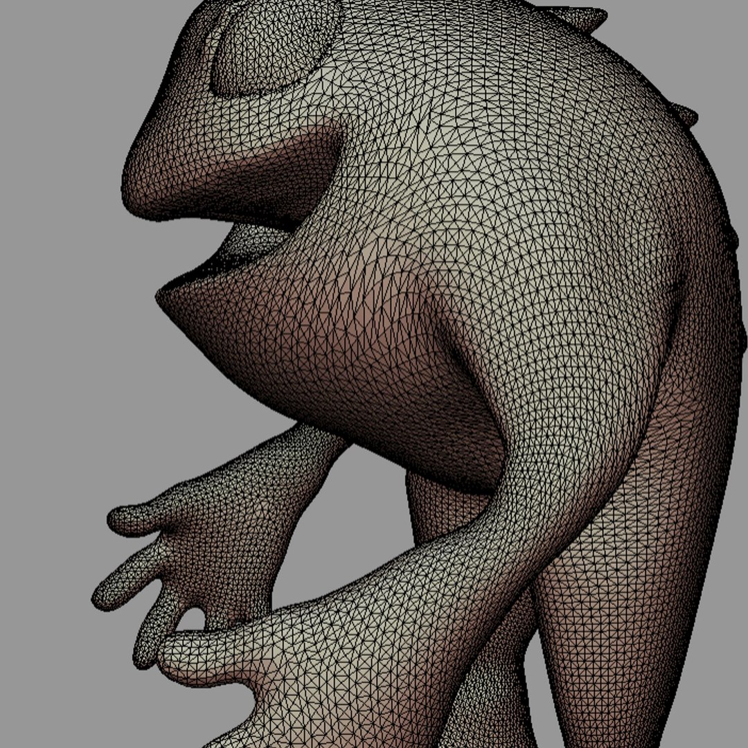 3D Lake Monster - TurboSquid 1647163