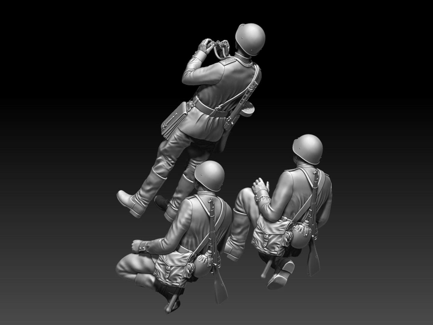 3D ussr soldiers model - TurboSquid 1565171
