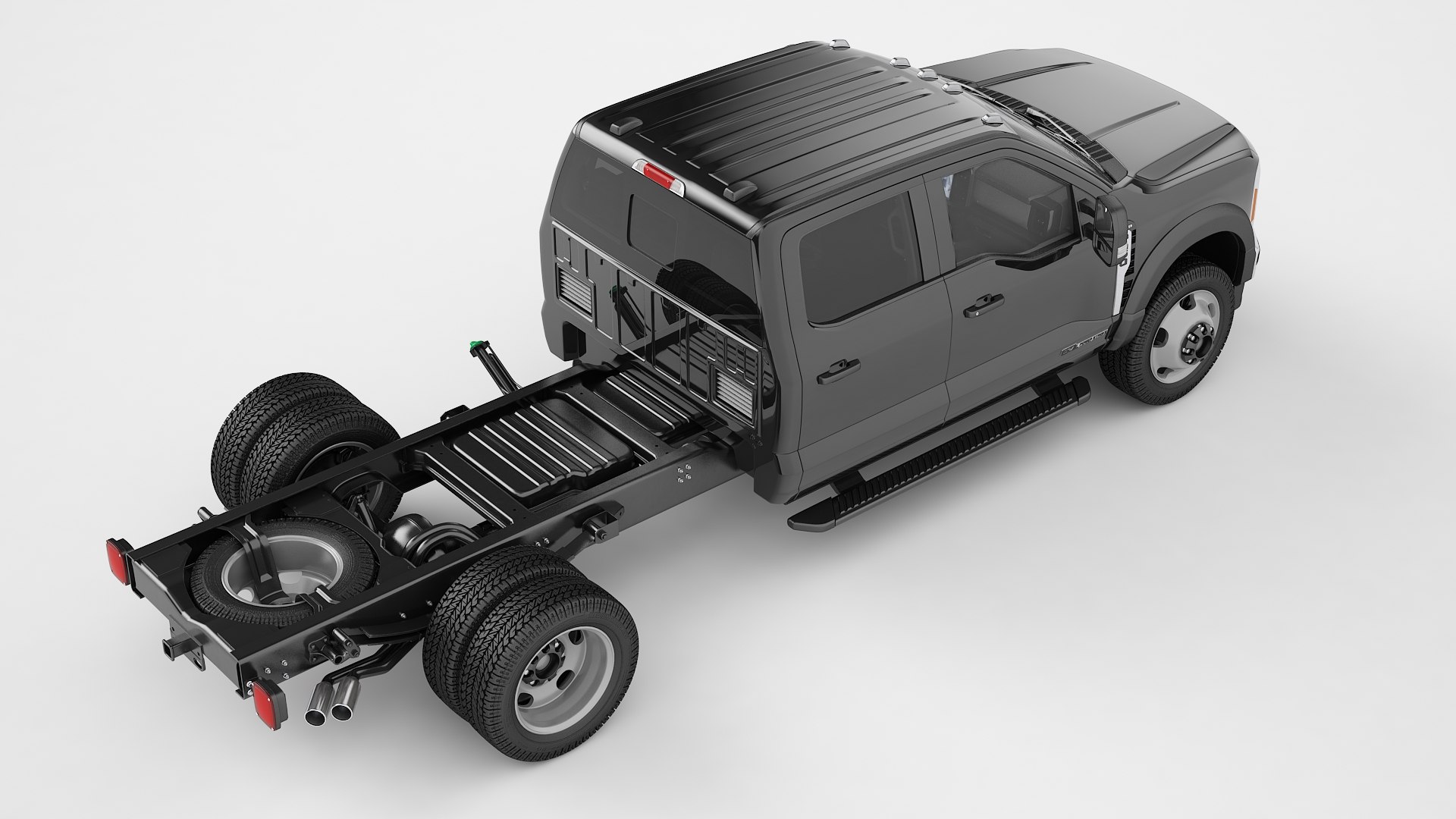 3D Ford Super Duty F450 Chassis Cab 4 Door 2023 05 - TurboSquid 2403141