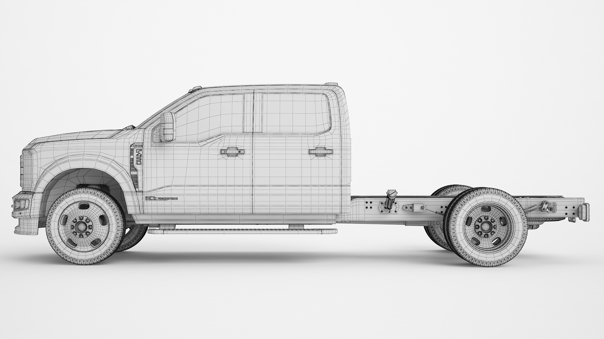 3D Ford Super Duty F450 Chassis Cab 4 Door 2023 05 - TurboSquid 2403141