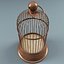 Old Bird Cage 3d Model