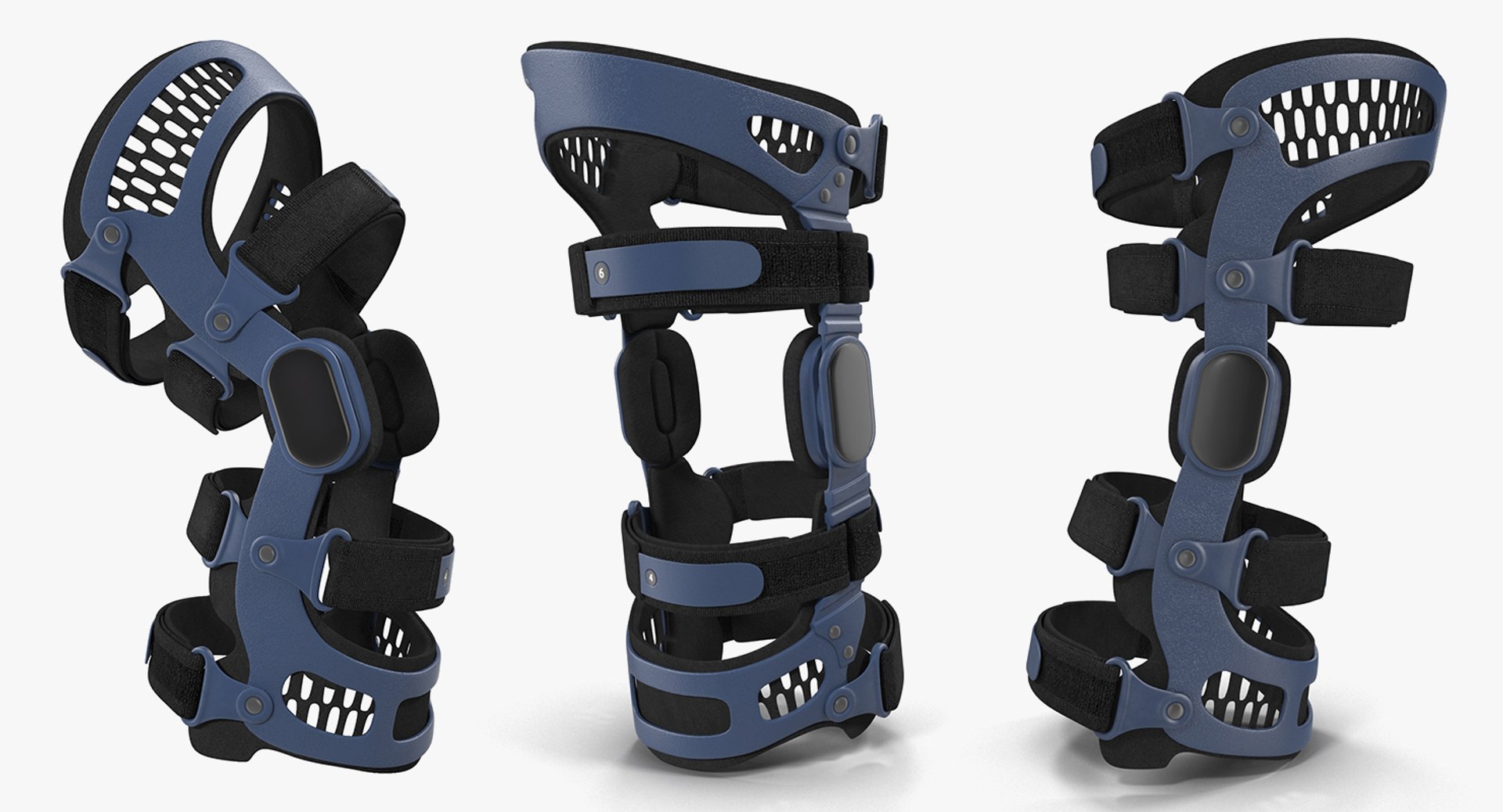 Knee Braces Orthopedic Casts 3D Model - TurboSquid 1332003