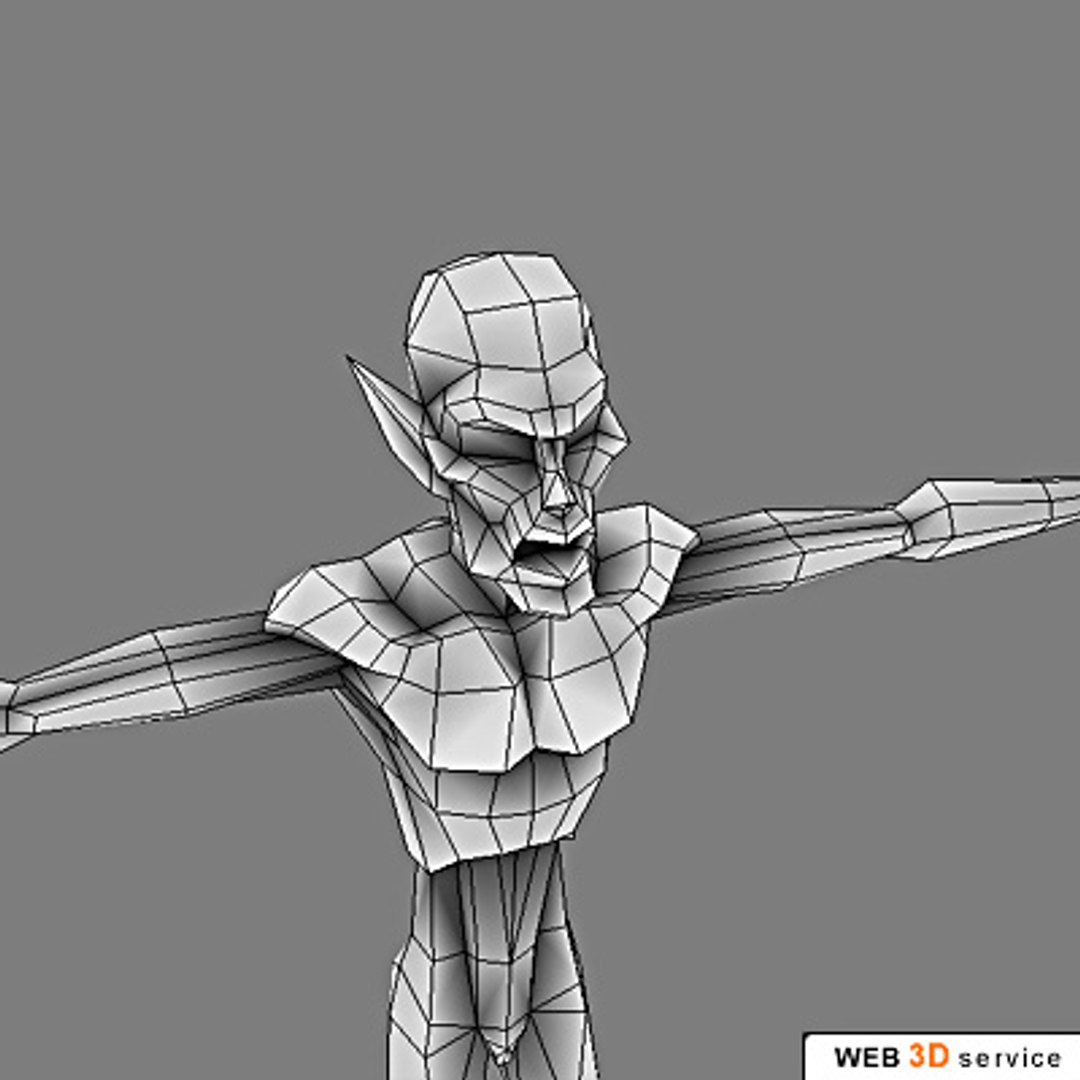 Vampire Monster 3d Model