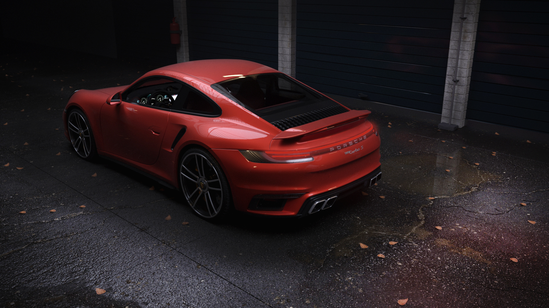 3D car render scene - TurboSquid 1673643