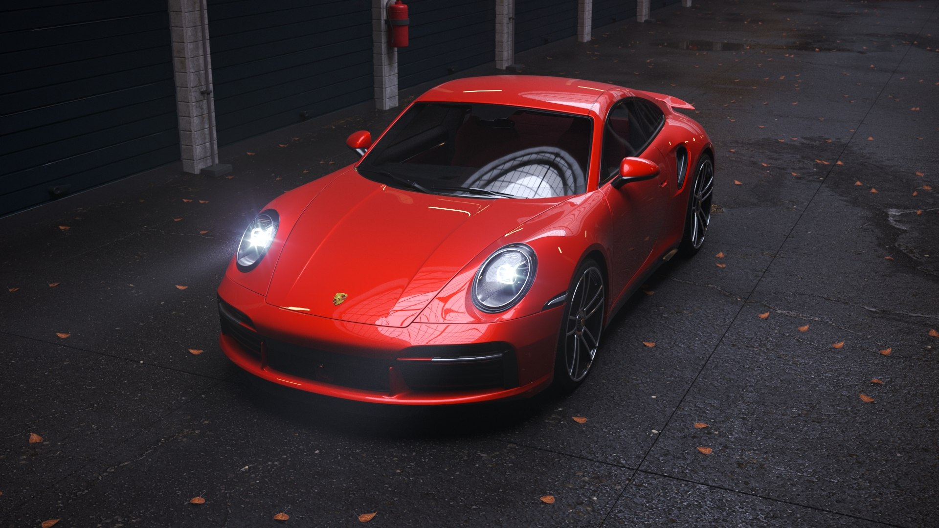 3D Car Render Scene - TurboSquid 1673643