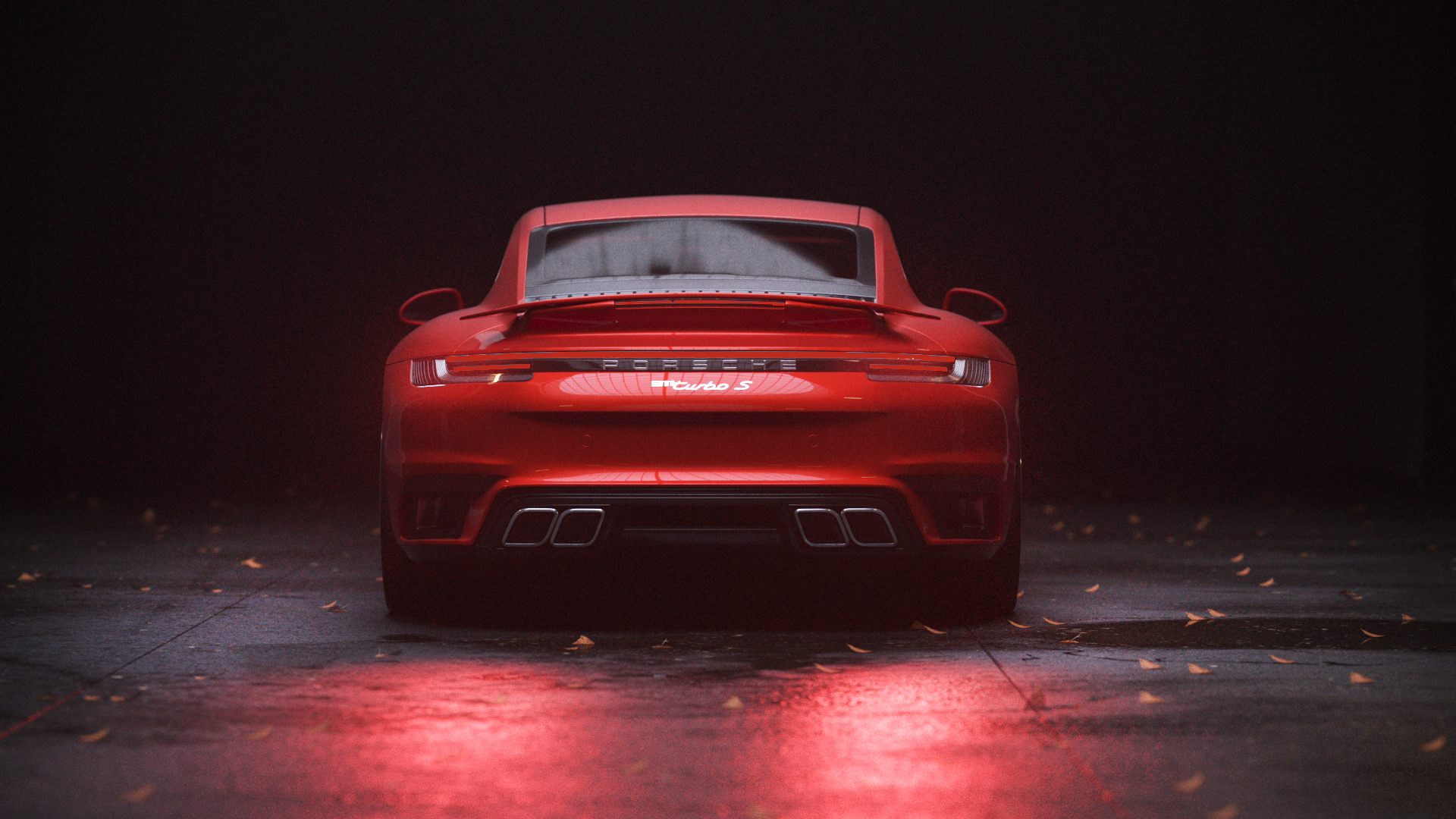 3D car render scene - TurboSquid 1673643