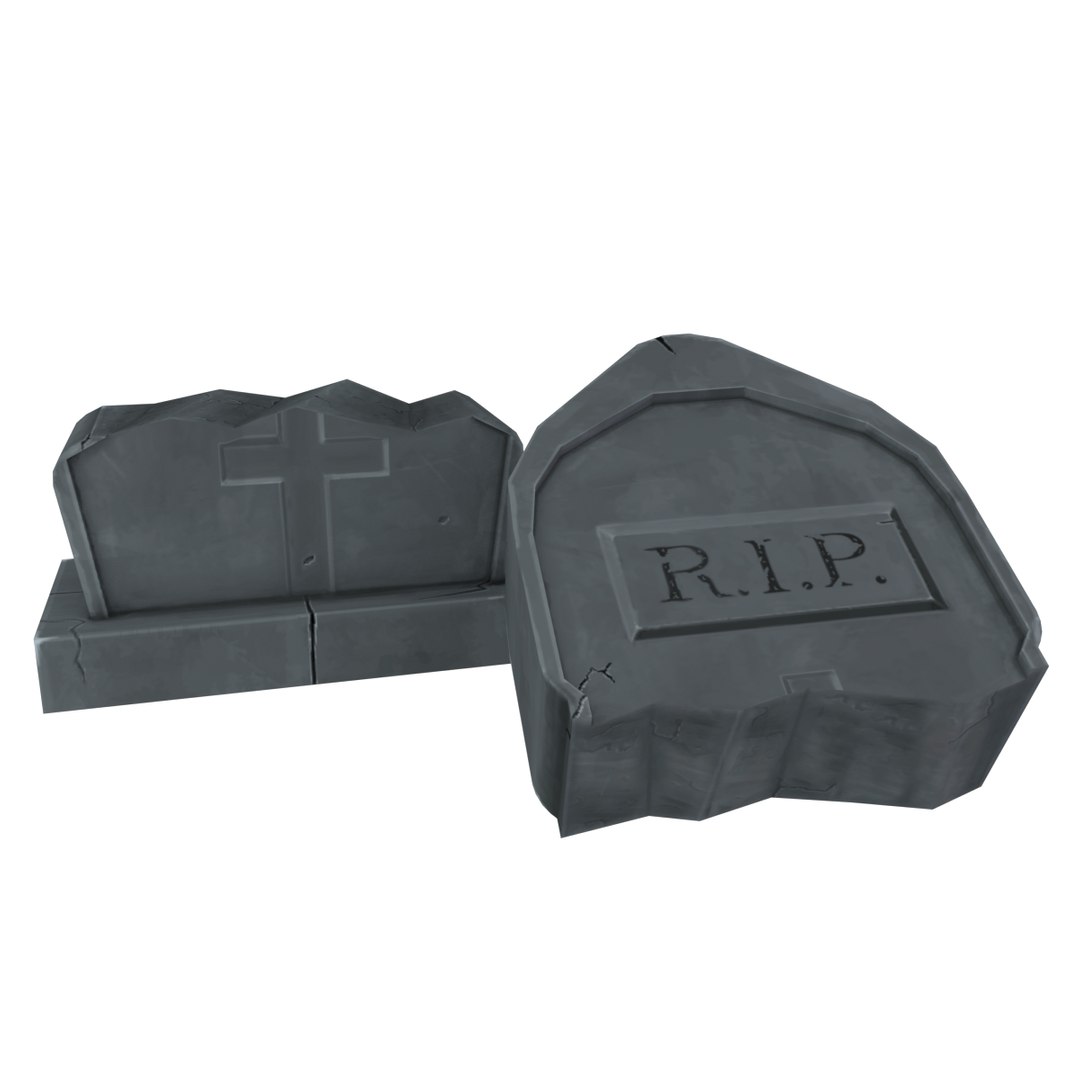 3D Model Gravestone Ready - TurboSquid 1345776