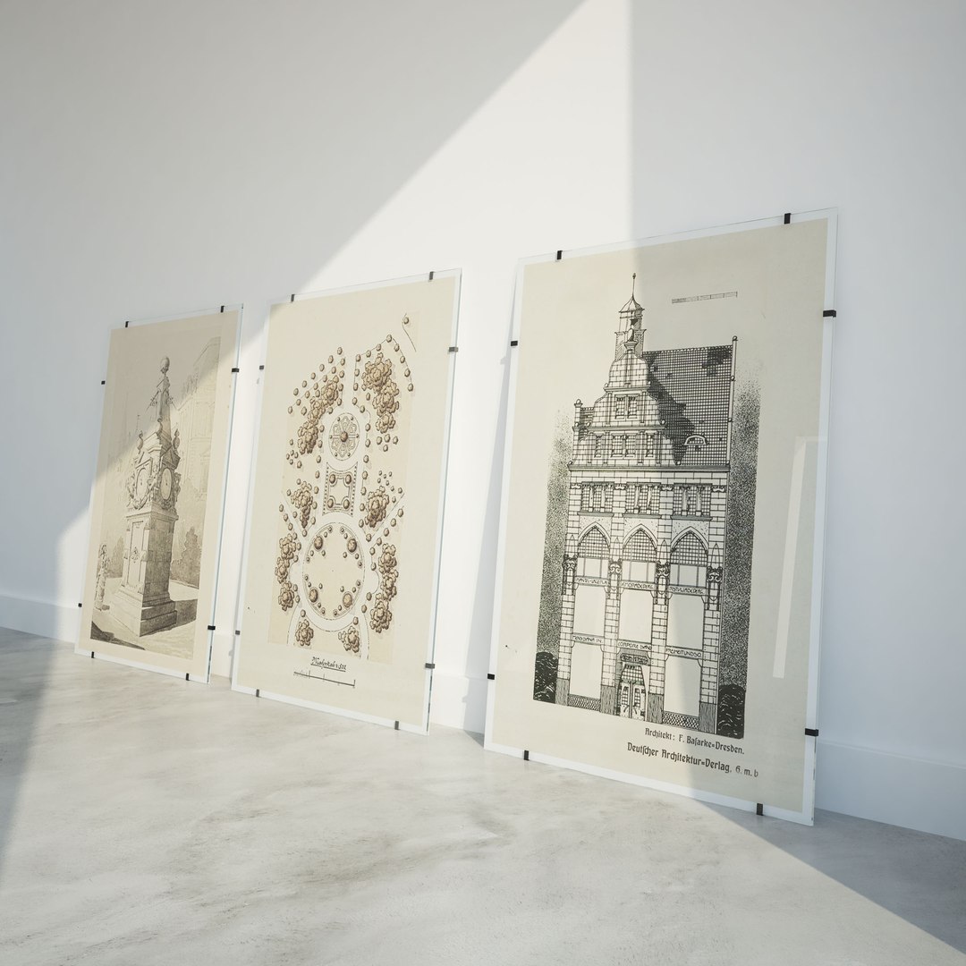 glass frame - antiframe 3d model