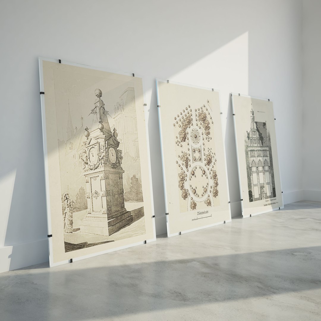 glass frame - antiframe 3d model