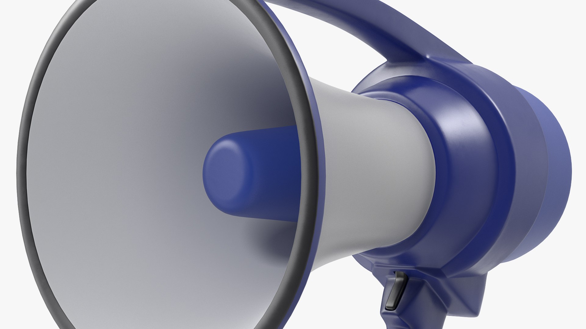 Blue Ocean Waterproof Megaphone 3D Model - TurboSquid 1632447