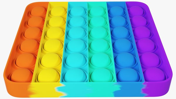 Pop It Collection V1 3D model - TurboSquid 1750977