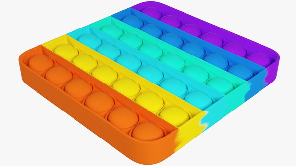 Pop It Collection V1 3D model - TurboSquid 1750977