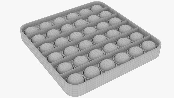 Pop It Collection V1 3D model - TurboSquid 1750977