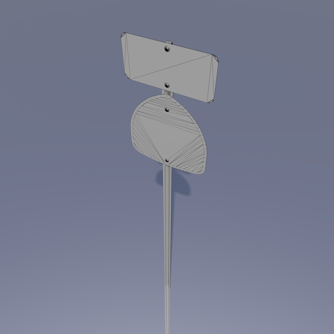 3D California State Highway 1 North 3D Sign M3-1 - TurboSquid 2312645