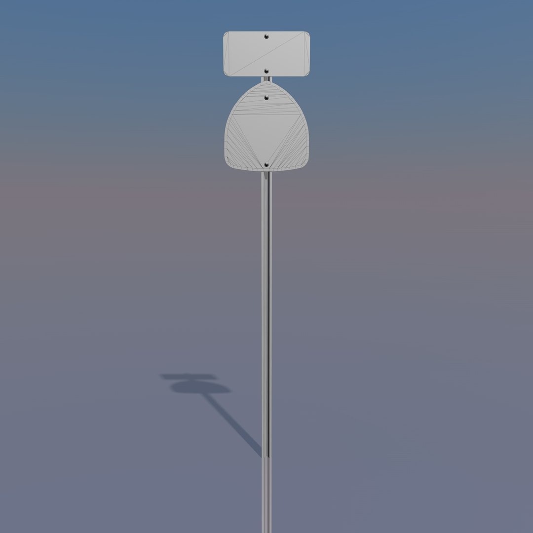 3D California State Highway 1 North 3D Sign M3-1 - TurboSquid 2312645