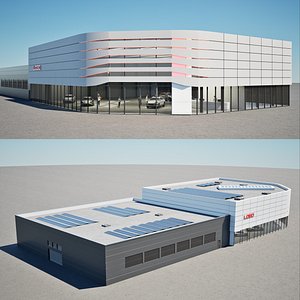 3D Car Dealership Models - Browse & Download Formats - TurboSquid