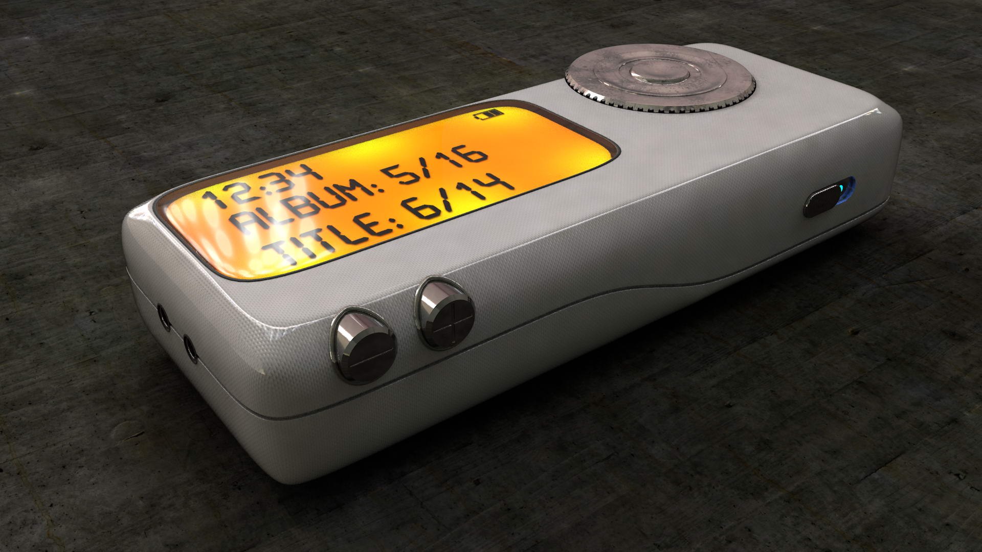 3D Player Vintage Model - TurboSquid 1205916