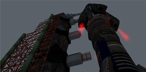 3D Landing Base Helipad and spacerocket model - TurboSquid 1717386