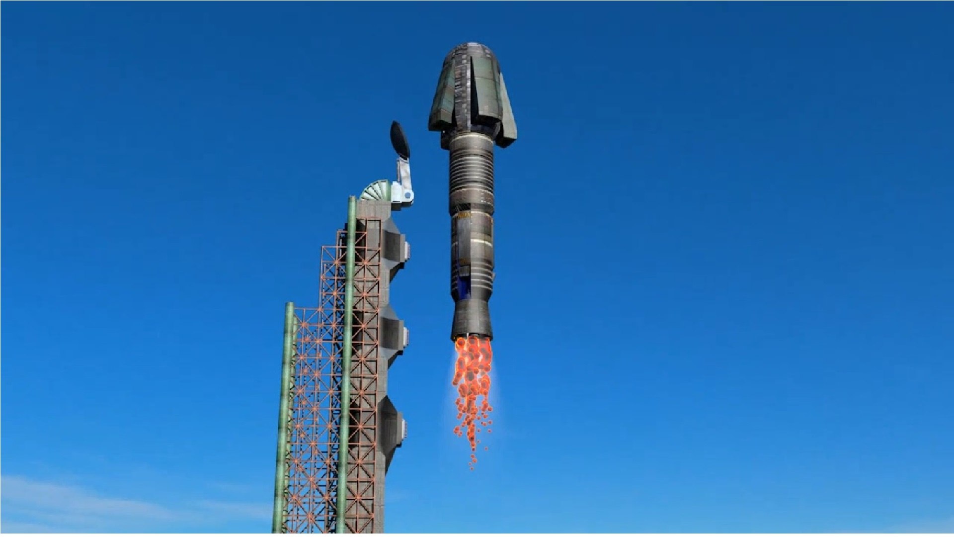 3D Landing Base Helipad And Spacerocket Model - TurboSquid 1717386