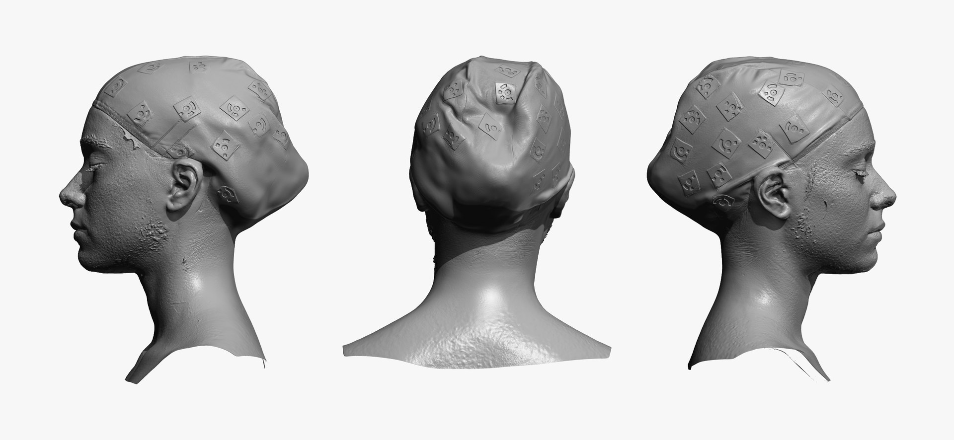 3D eyes raw scan - TurboSquid 1687482