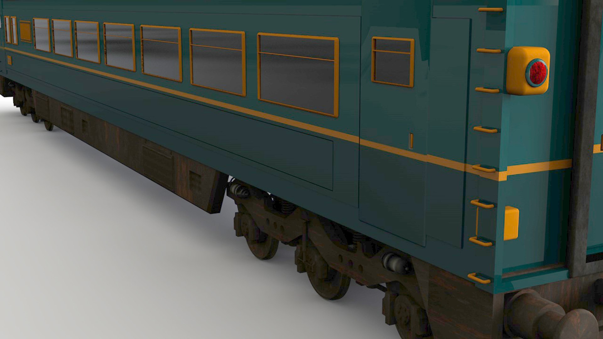 3D Vagon Train Model - TurboSquid 1443877