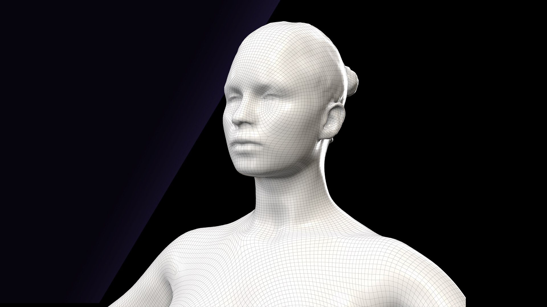 Cleaned A Pose Scan Reeta Nude 3D Model - TurboSquid 2126149