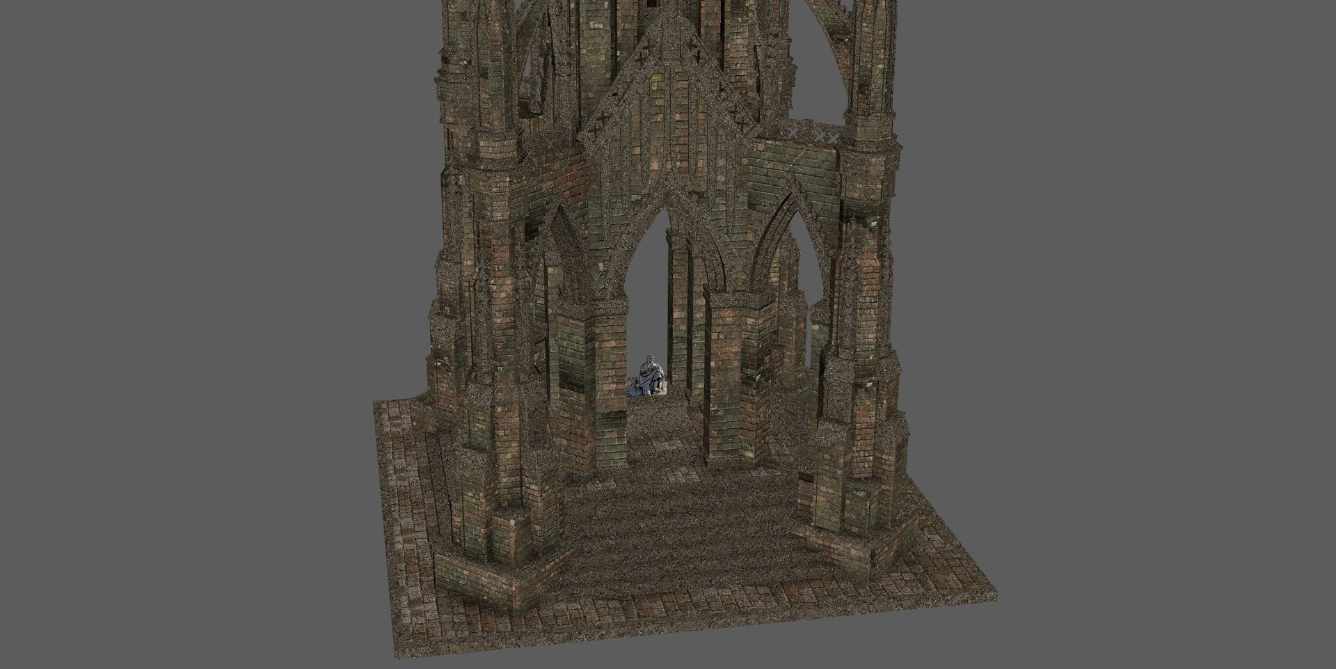The Scott Monument Scotland Model - TurboSquid 2161581