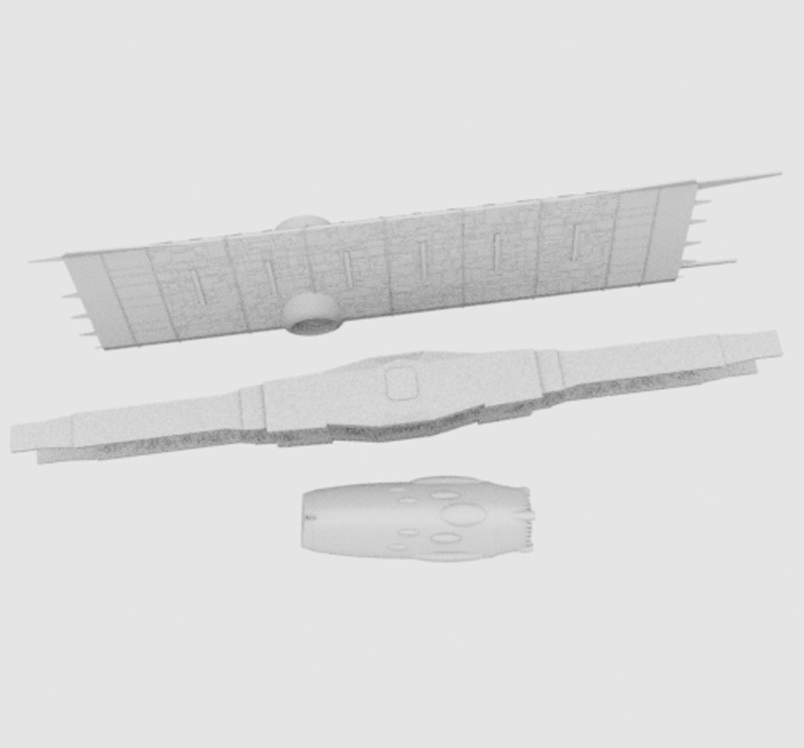 Ships Destiny 3D Model - TurboSquid 1618027