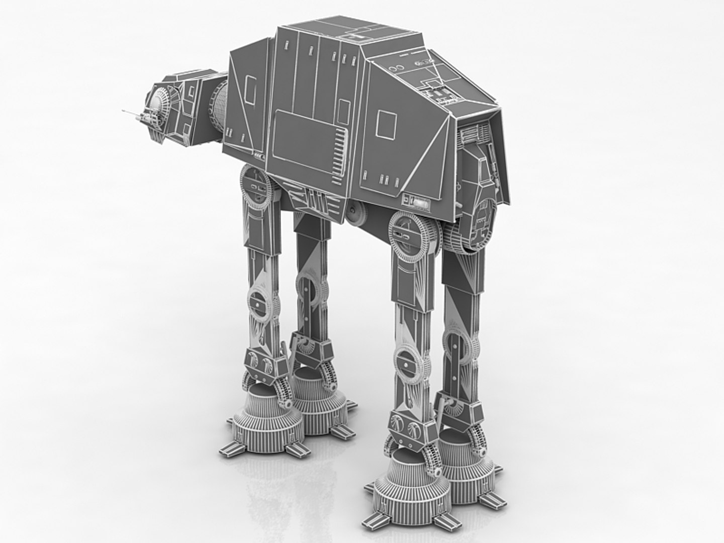 3D Machine Star Wars Imperial - TurboSquid 1622941