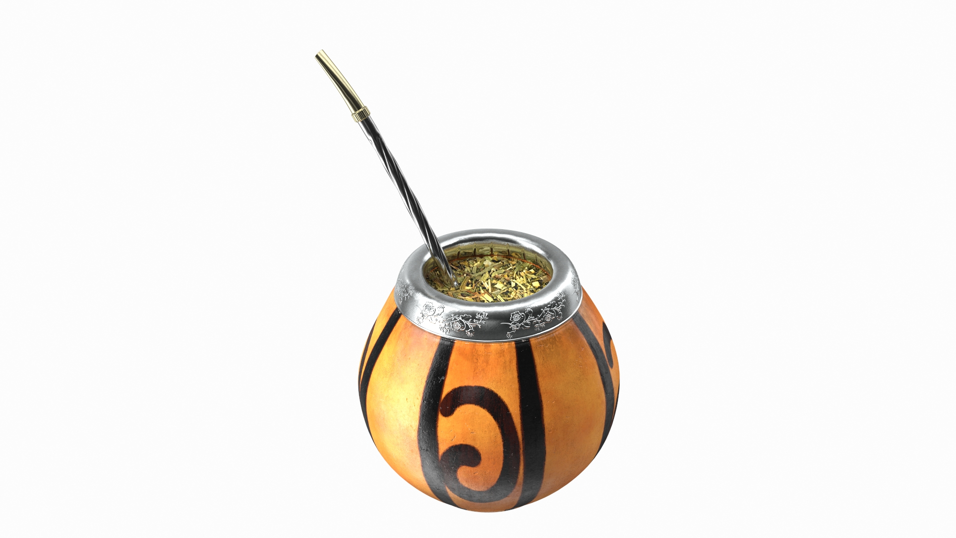 Yerba Mate Pattern 3D - TurboSquid 1860919