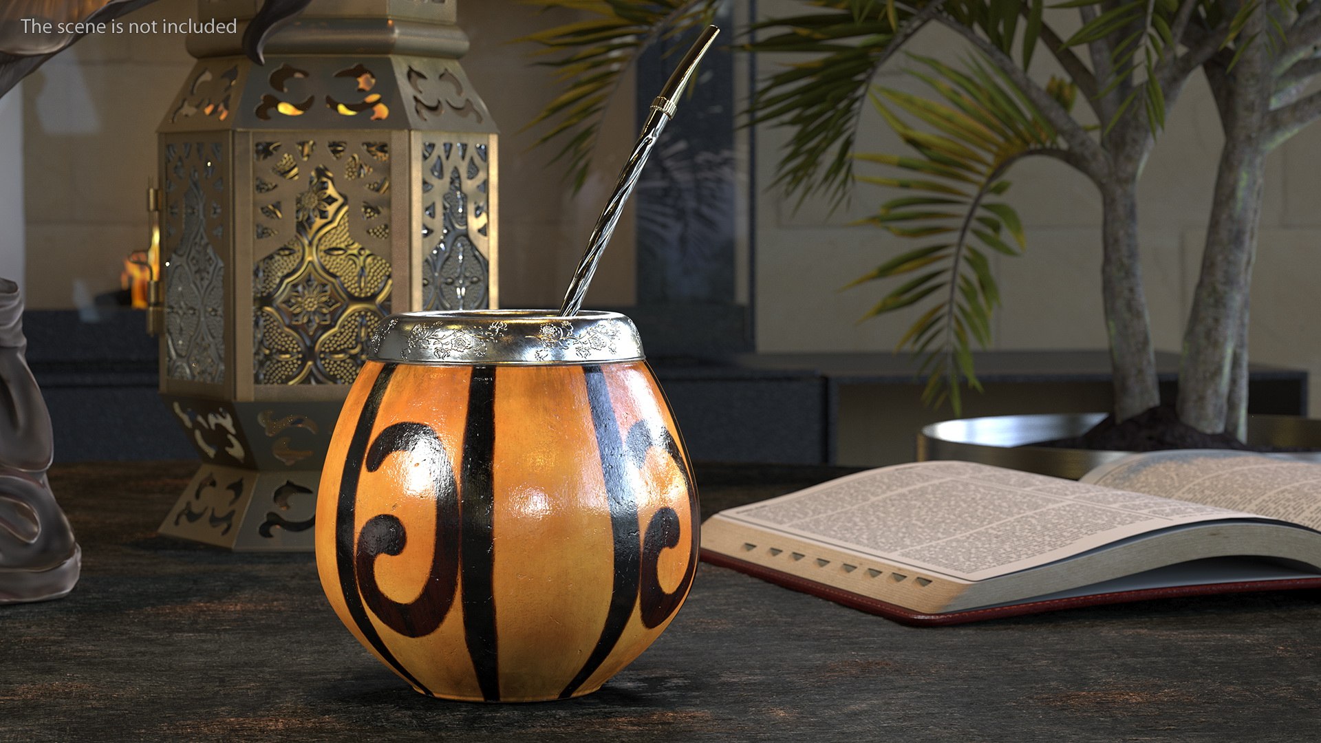 Yerba Mate Pattern 3D - TurboSquid 1860919