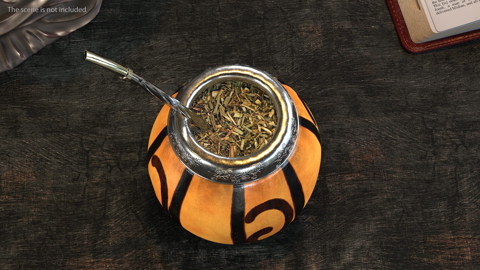 Yerba Mate Pattern 3D - TurboSquid 1860919