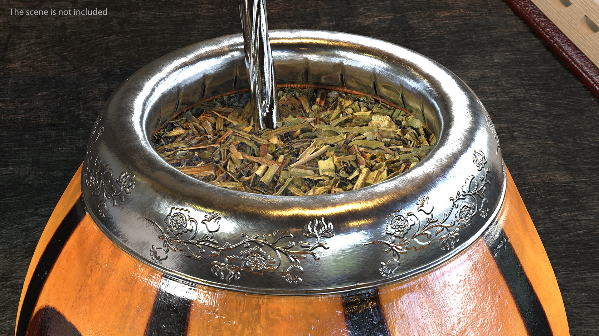 Yerba Mate Pattern 3D - TurboSquid 1860919