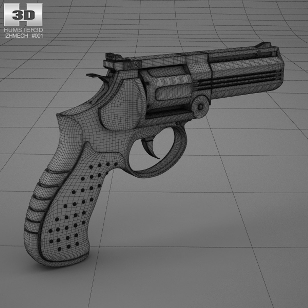 Mp412 rex mp 3D model - TurboSquid 1246363