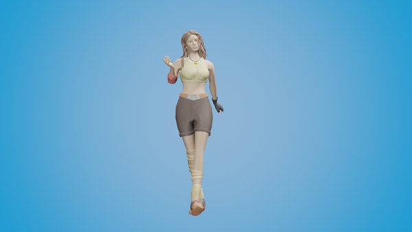 3D Dance Animation 9 with Female Character model - TurboSquid 1916384