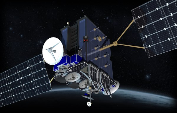 3dsmax milstar 3 aehf satellite