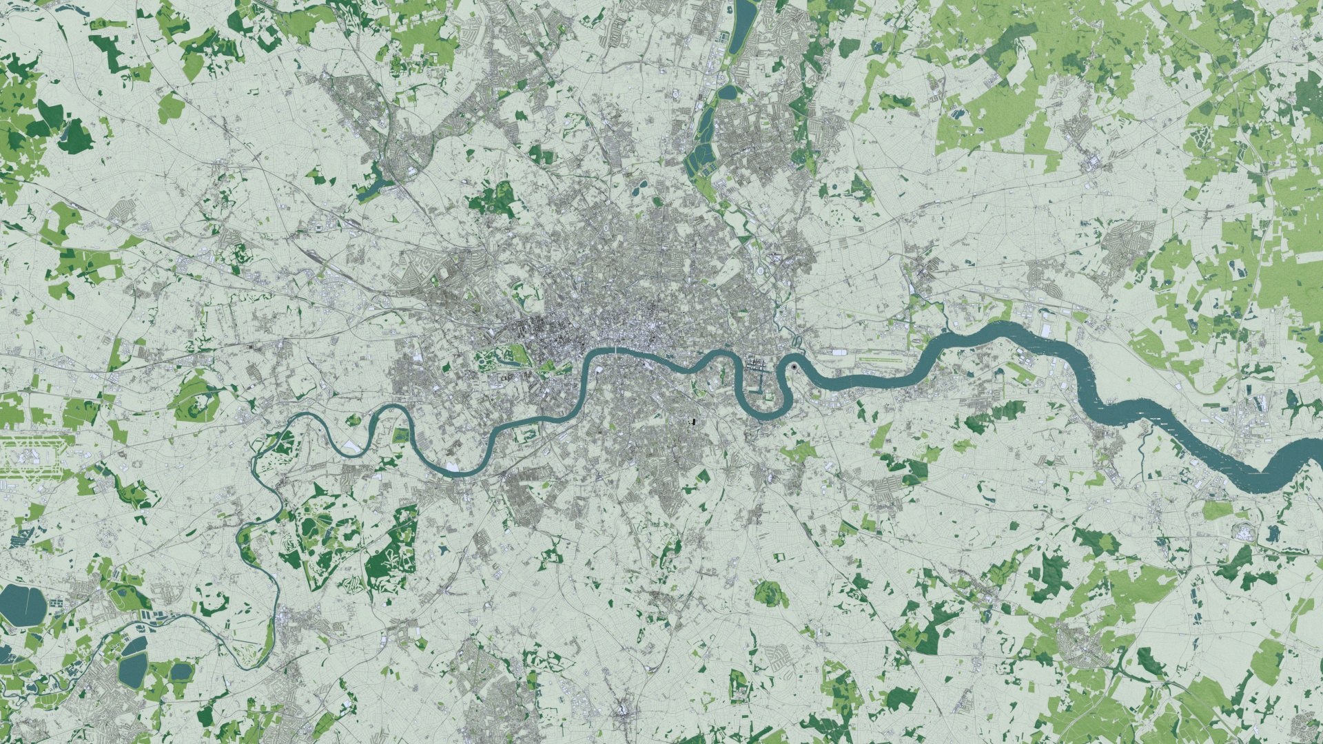 London city terrain model - TurboSquid 1397680