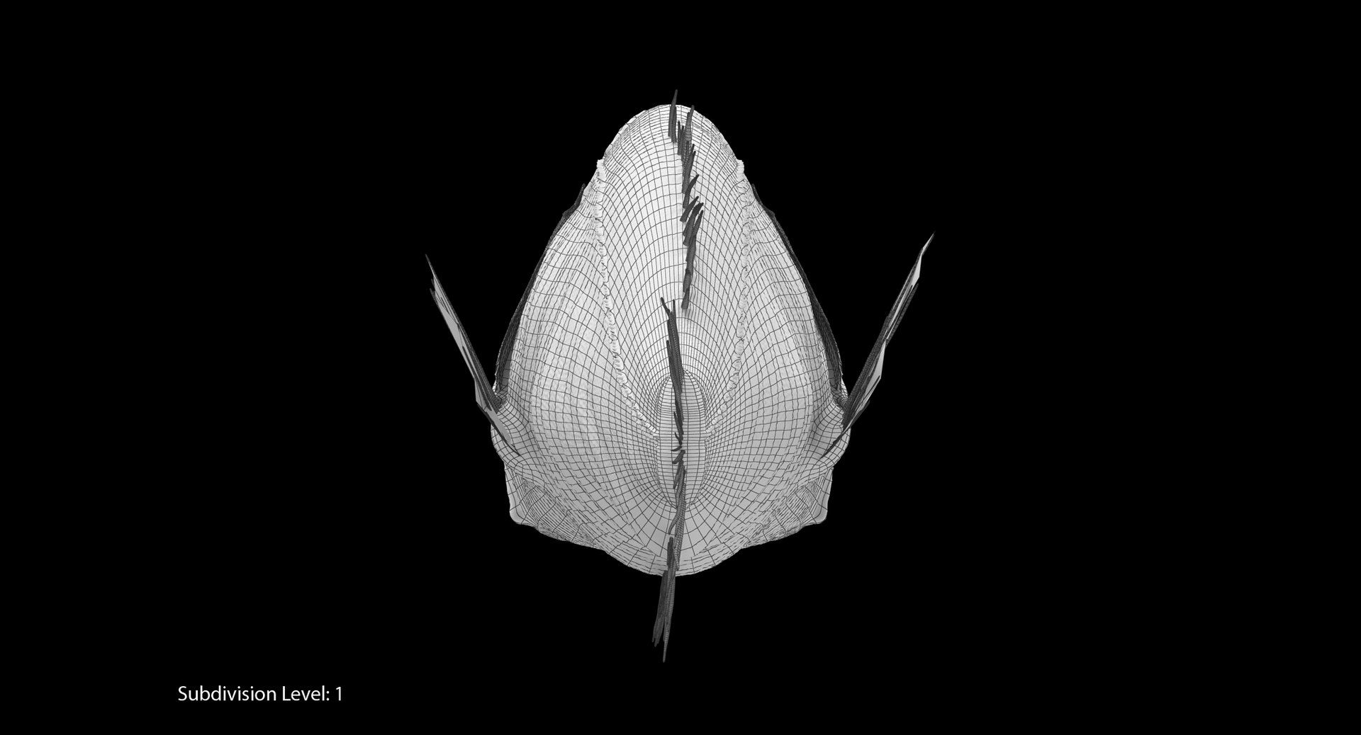 Fangtooth Fish 3d Model