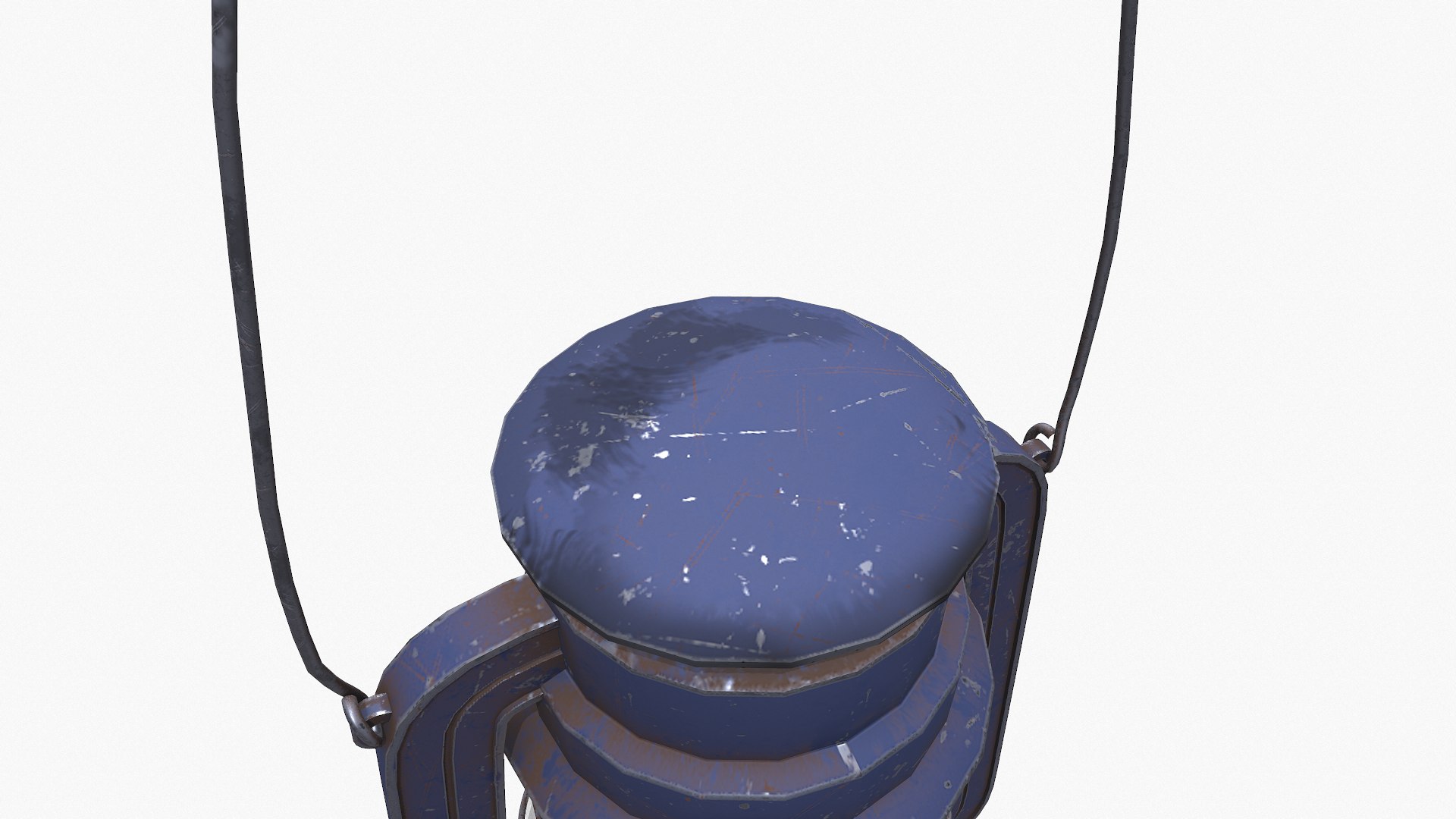 3D Old Lantern PBR Model - TurboSquid 2112625