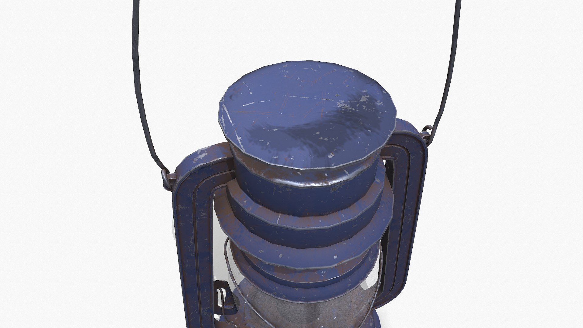3D Old Lantern PBR Model - TurboSquid 2112625