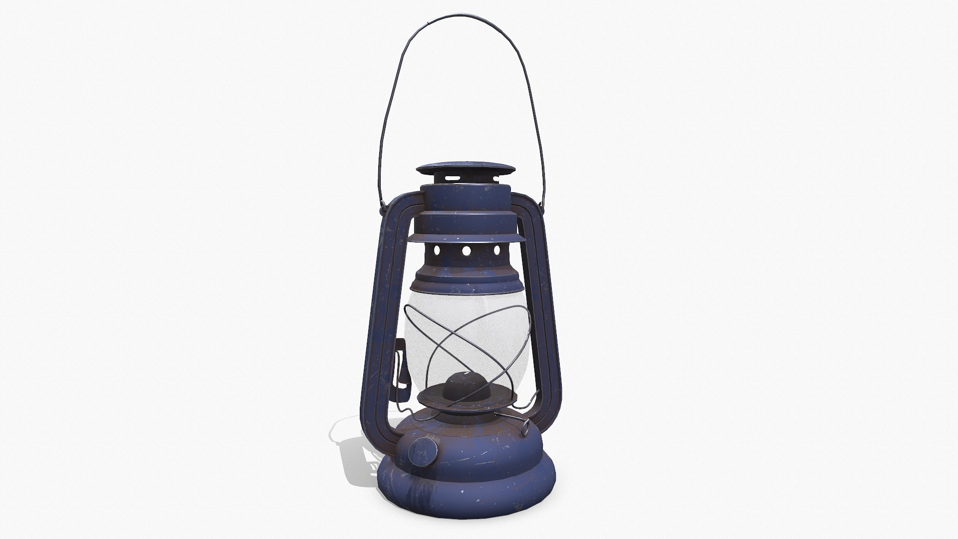 3D Old Lantern PBR Model - TurboSquid 2112625