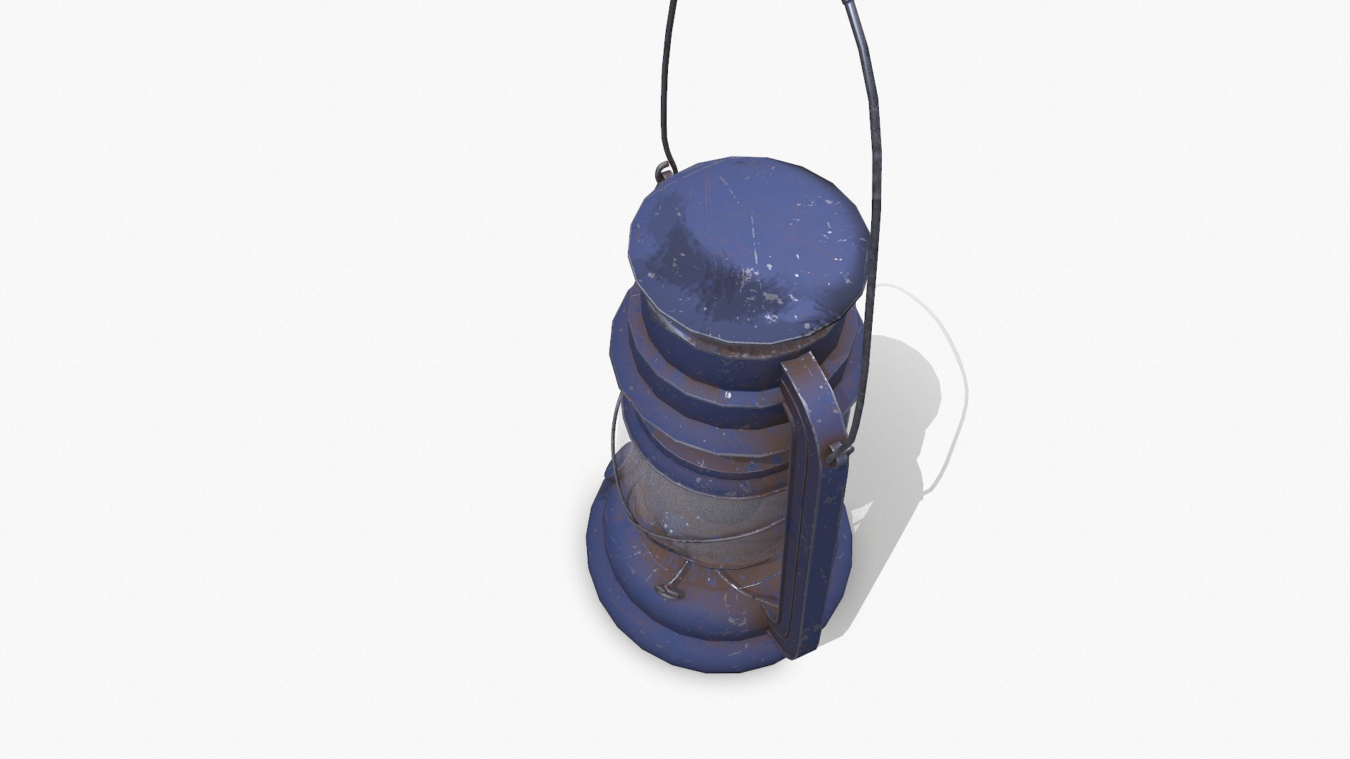 3D Old Lantern PBR Model - TurboSquid 2112625