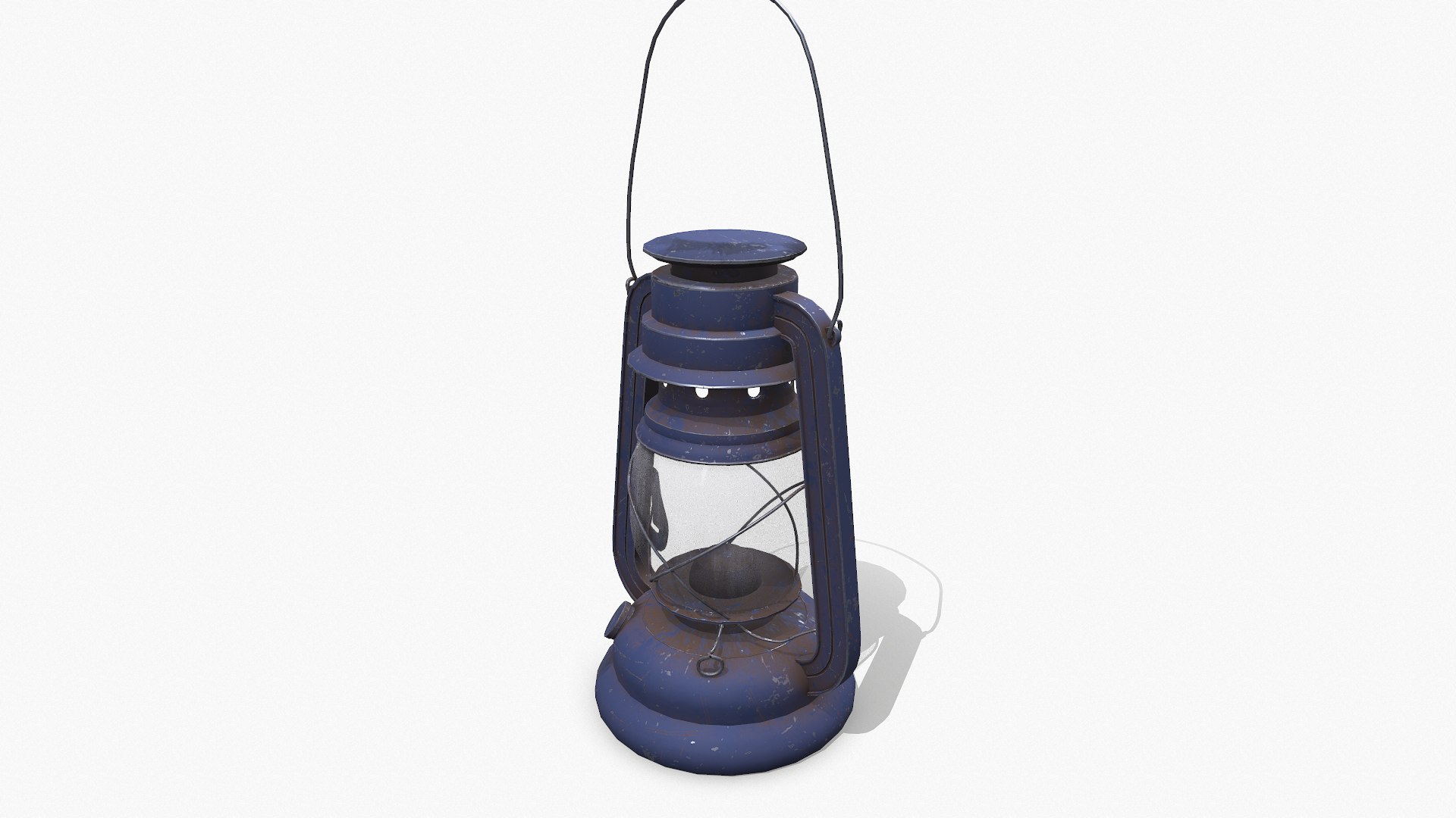 3D Old Lantern PBR Model - TurboSquid 2112625