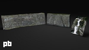 3ds max rock surface
