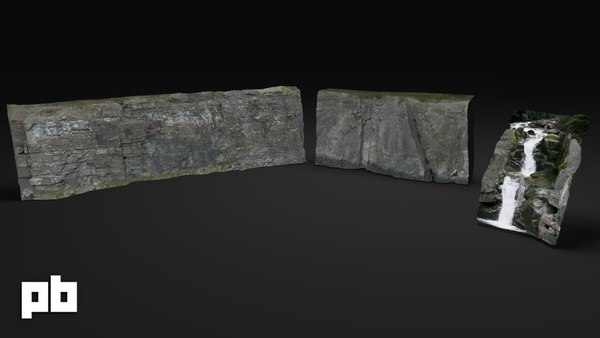 3ds max rock surface