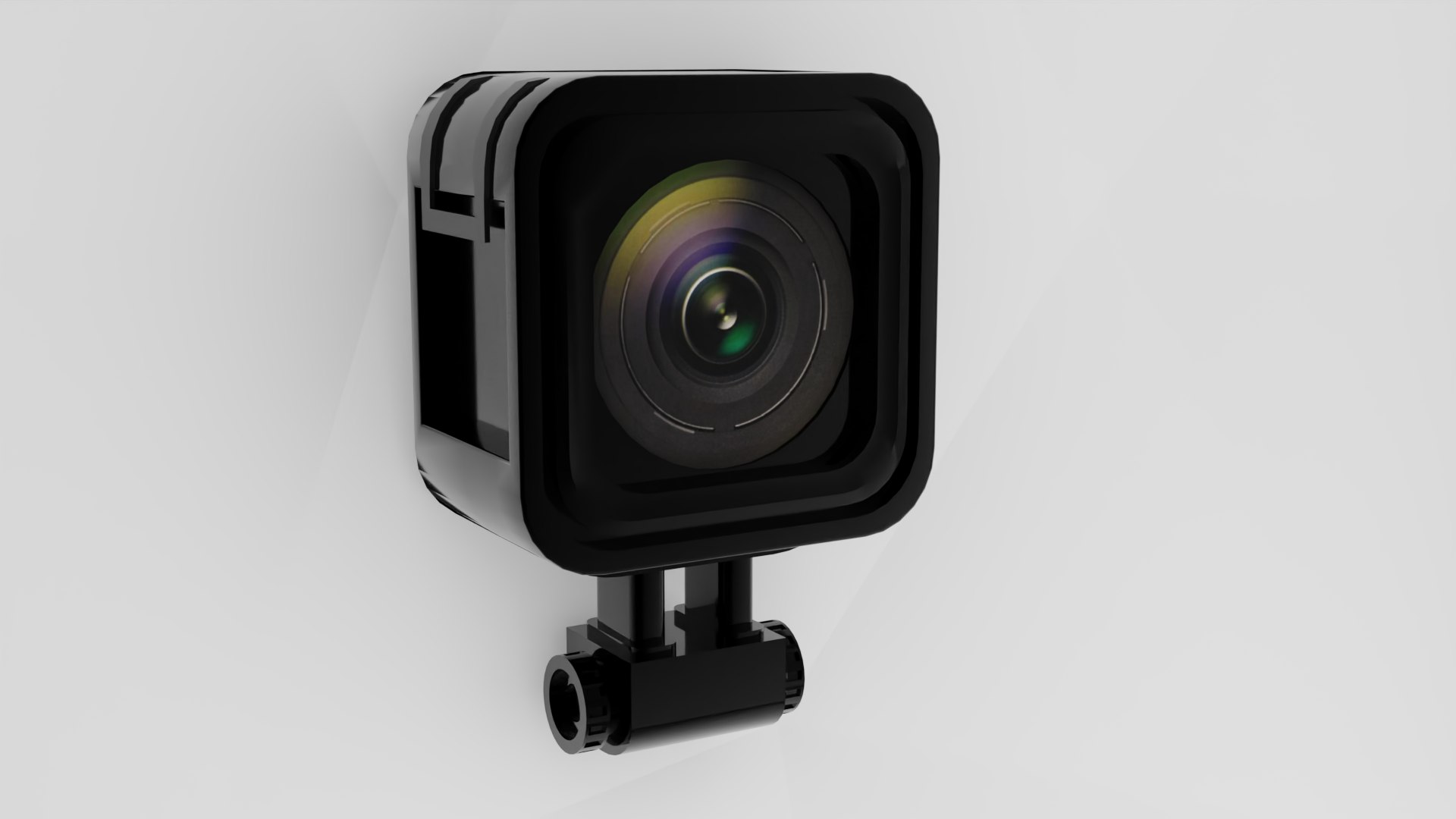 Low Poly Action Camera 3D Model - TurboSquid 1996307