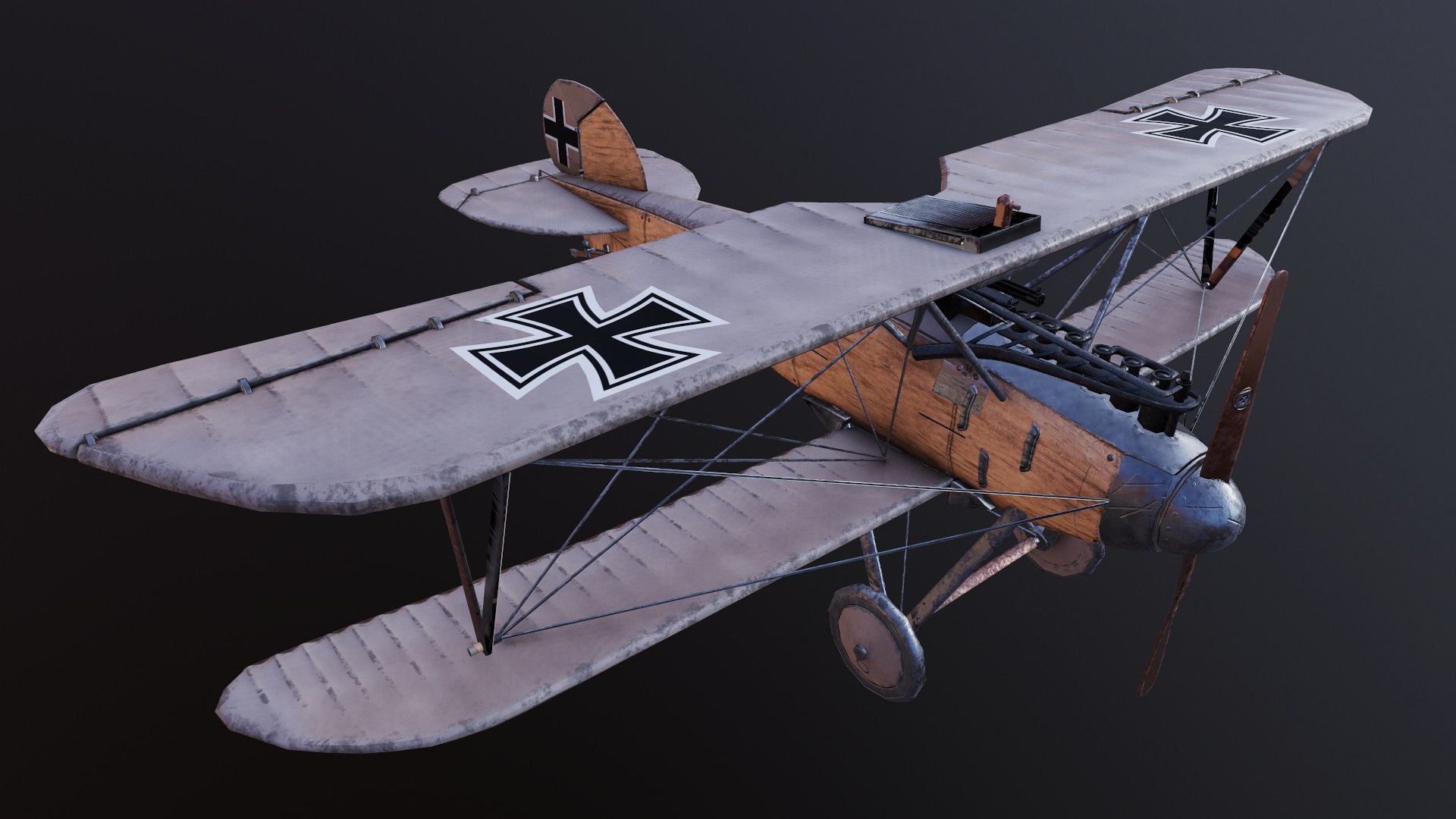 Albatros diii ww1 3D - TurboSquid 1427905