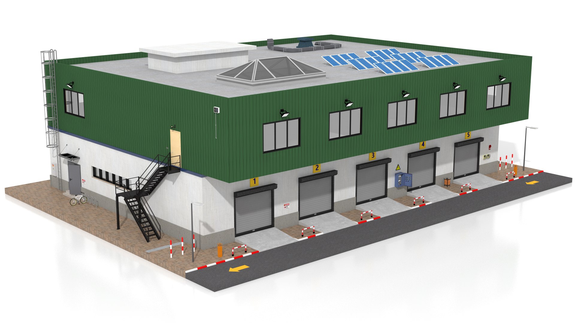 Warehouse Modelo 3D - TurboSquid 1914308