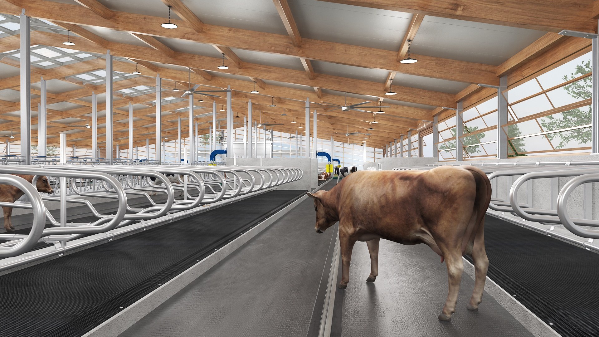 Cow Farm Barn 01 3D Model - TurboSquid 2114014