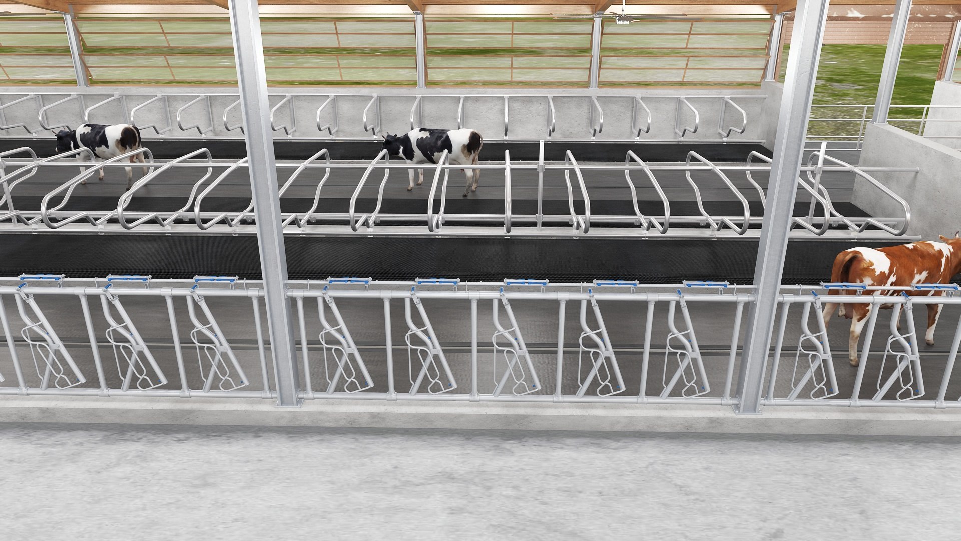 Cow Farm Barn 01 3D Model - TurboSquid 2114014